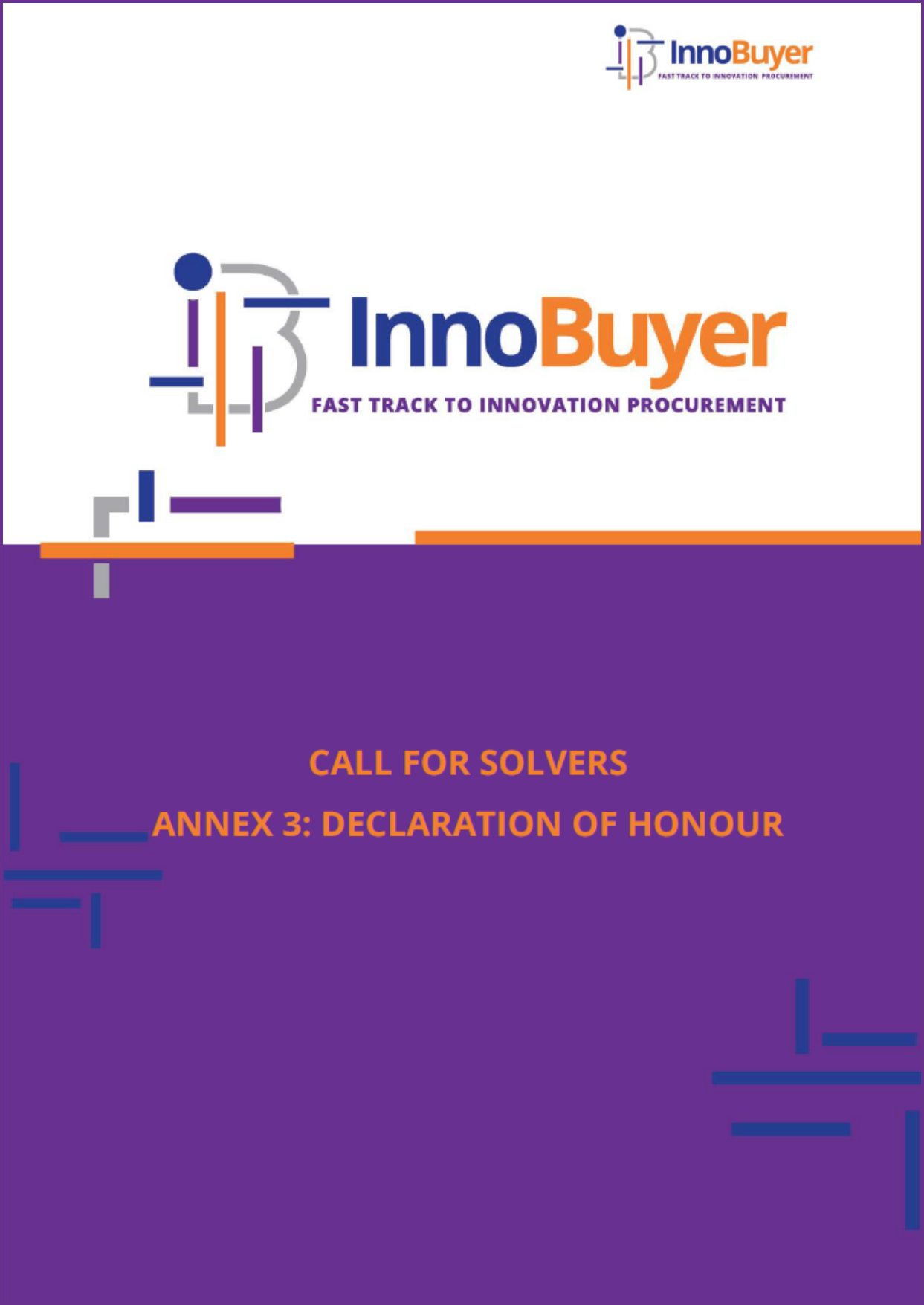 Call for Solvers – InnoBuyer